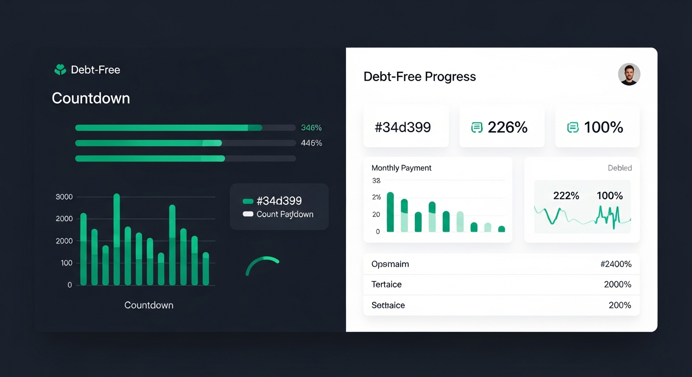 Debt-Free Countdown | See Your Debt-Free Date